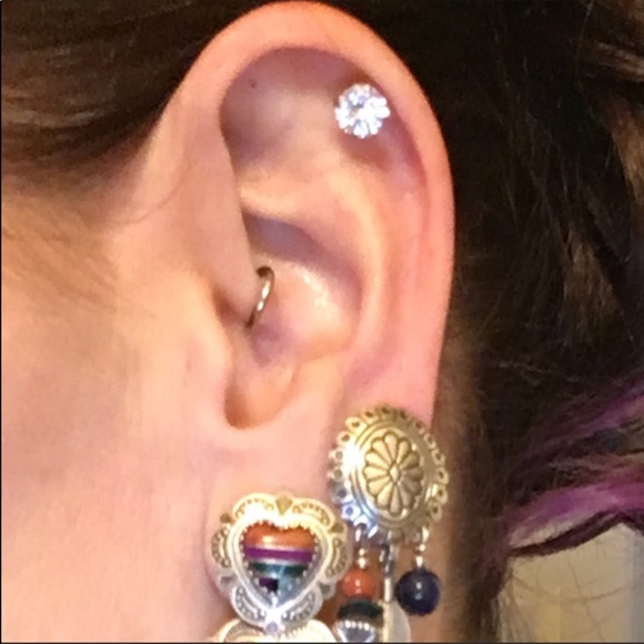 Jewelry | Nwt 7 Sizes 14k Rose Gold Flat Screw Back Posts | Poshmark